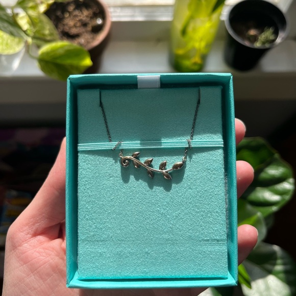 Tiffany & Co. | Jewelry | Tiffany Co Sterling Silver Olive Branch ...